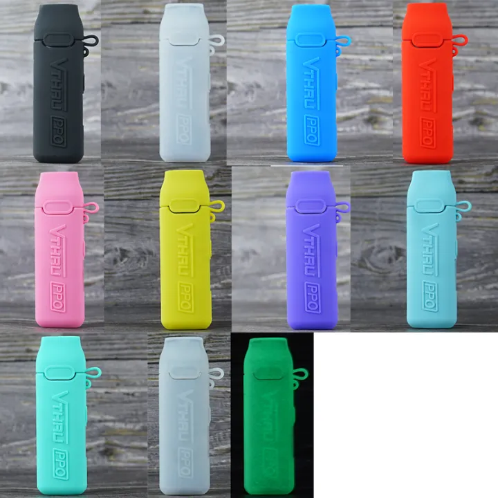 [Free Lanyard] Silicone Texture Case For Voopoo Vthru Pro Rubber Skin ...