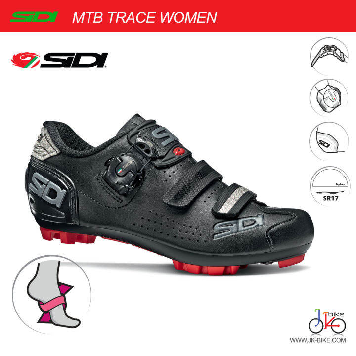 รองเท้าจักรยานเสือภูเขาสำหรับผู้หญิง SIDI MTB TRACE 2 WOMAN CYCLING ...