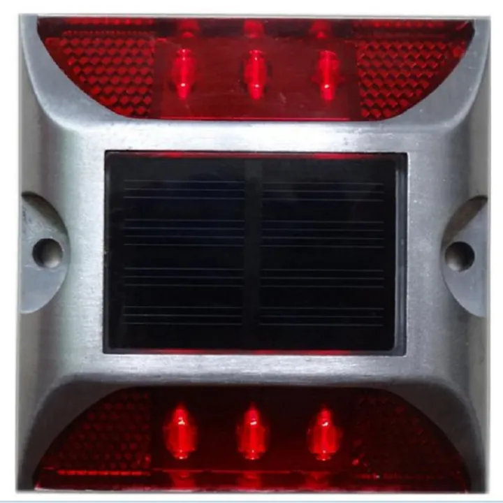 Solar spike cast aluminum reflector truck side light anti rear end ...