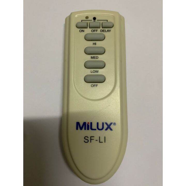 Milux Ceiling Fan MCF-118 Remote Control | Lazada