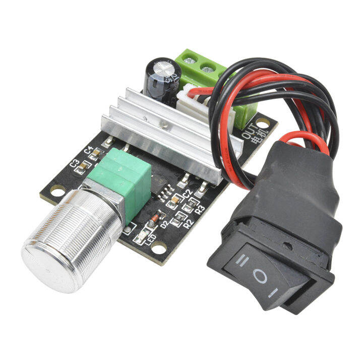【READY】Aideepen 6V 12V 24V 28V 3A 80W DC Motor Speed Controller (PWM ...