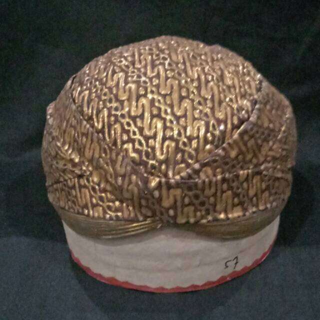 blangkon sunda blangkon pengantin adat sunda motif | Lazada Indonesia