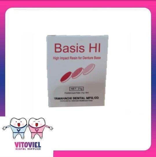 Dental Basis HI High Impact Resin for Denture Base 21g | Lazada PH
