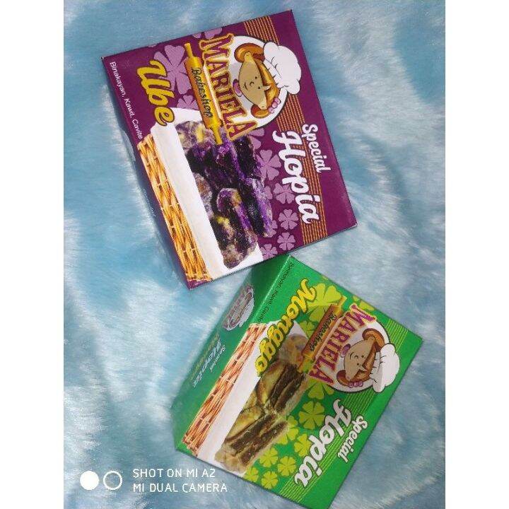 FME MARIELA'S HOPIA UBE MONGGO AND HOPIANG BABOY FLAVOR 65 PESOS ONLY ...