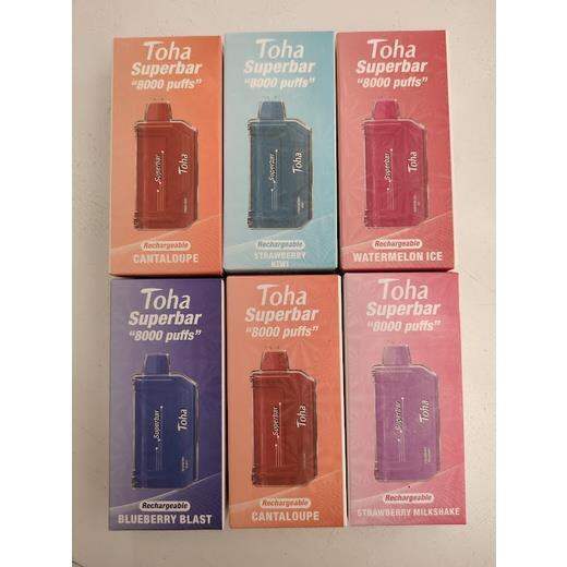 Toha Superbar 8000 Puffs Disposable Pod | Lazada PH