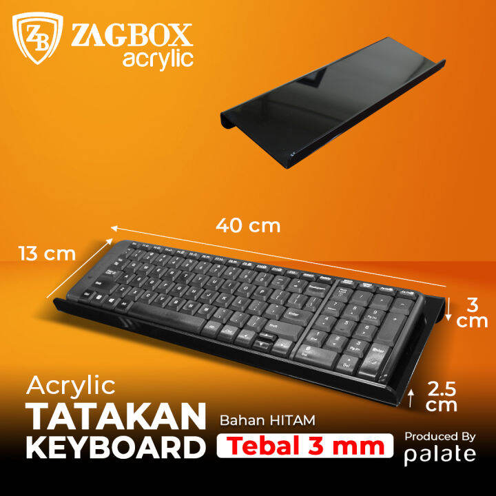 Akrilik Tatakan Keyboard Peyangga Keyboard Komputer | Lazada Indonesia