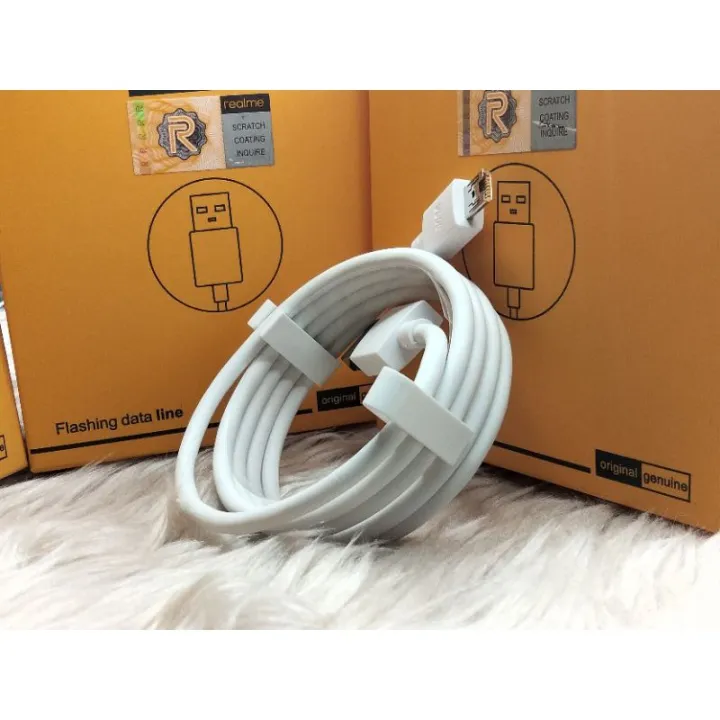 REALME Original Flash Charger 20 Watts 2A Micro USB Cable typeGZC ...