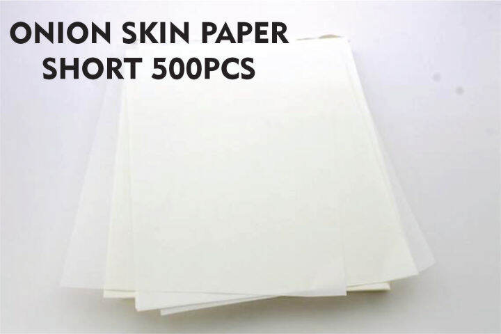 Good Quality Onion Skin Paper Short 500pcs | Lazada PH
