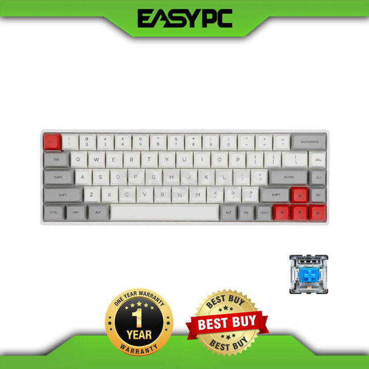 Skyloong GK68XS 68 Keys Hot-Swap RGB Wireless / Wired Mechanical ...