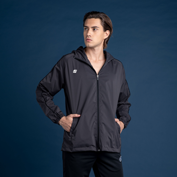 EGO SPORT เสื้อแจ็คเก็ต มีฮู้ด ผ้าสะท้อนน้ำ STW2027 | Lazada.co.th