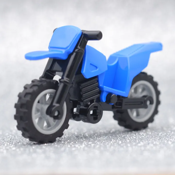 𝘗𝘓𝘖𝘠𝘉𝘙𝘐𝘊𝘒 LEGO - Blue Big Bike ( ราคาต่อชิ้น ) - VEHICLE | Lazada.co.th