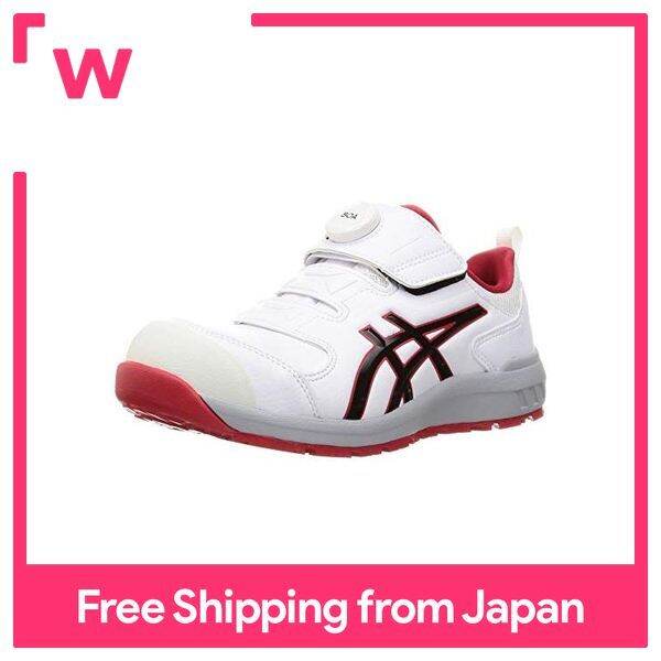 ASICS Work Shoes WINJOB CP307 White / Classic Red 30.0 cm 3E | Lazada PH