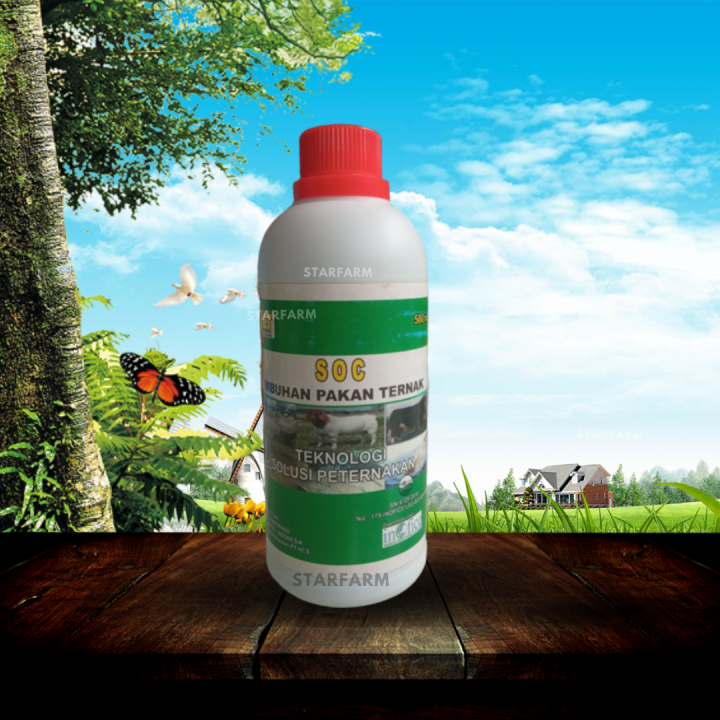 SOC HCS SUPLEMEN VITAMIN TERNAK AYAM KAMBING SAPI PAKAN FERMENTASI ...