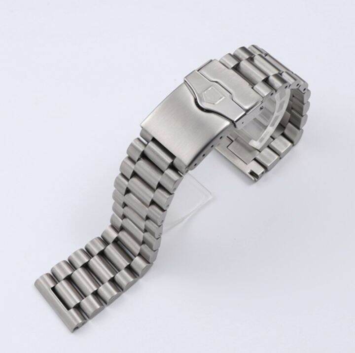 【October】 22mmSteel Watchband SportFlat EndPushDeployment Clasp ...