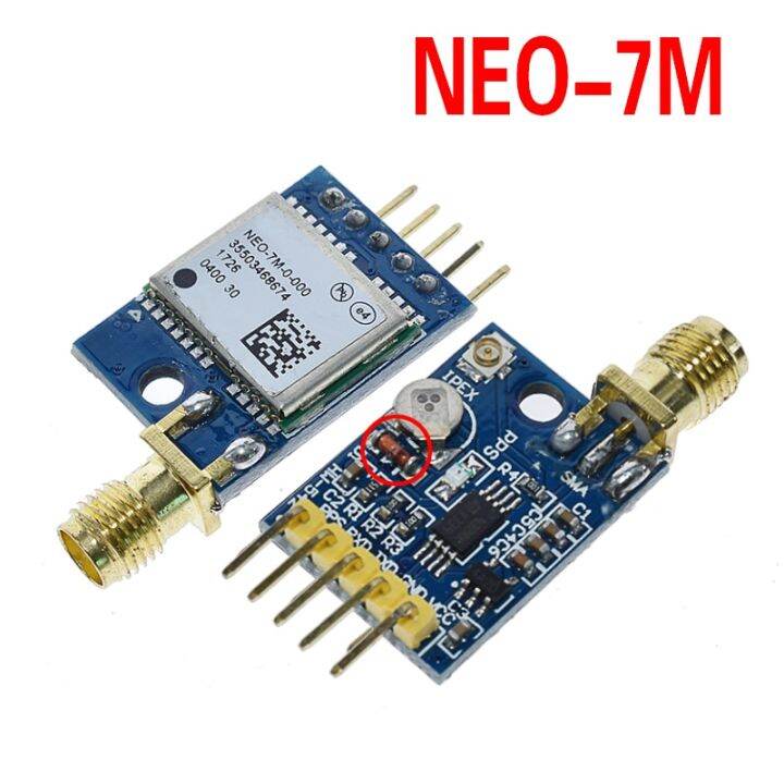 NEO-6M NEO-7M โมดูลมินิแบบ GPS สองด้าน NEO-M8N การกำหนดตำแหน่งดาวเทียม ...