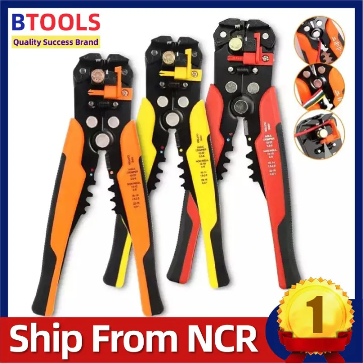 BTools Automatic Wire Striper Cutter Stripper Crimper Pliers Crimping ...