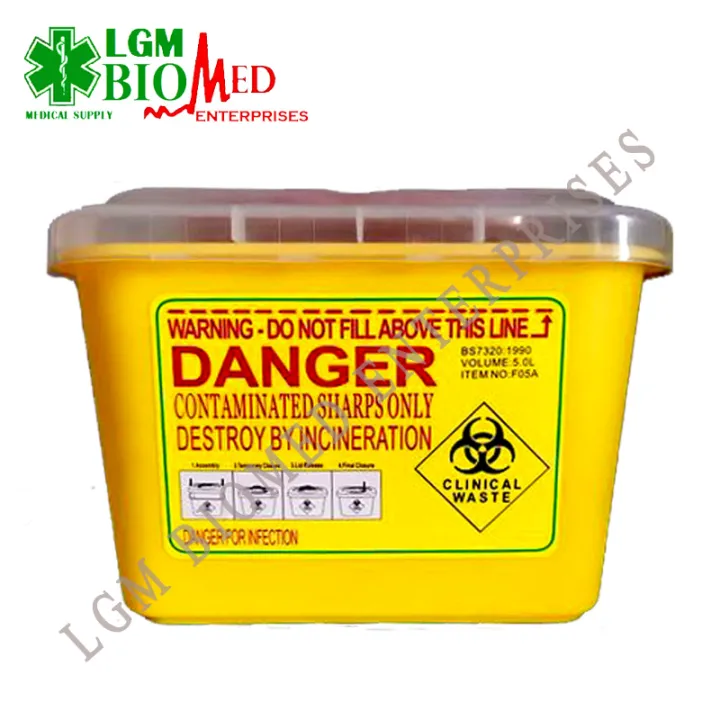 Sharps Container 5L | Lazada PH