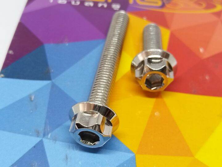 (PER PC) HENG 8X25 TO 8X55 CNC BOLTS GEAR TYPE STAINLESS HIGH QUALITY ...