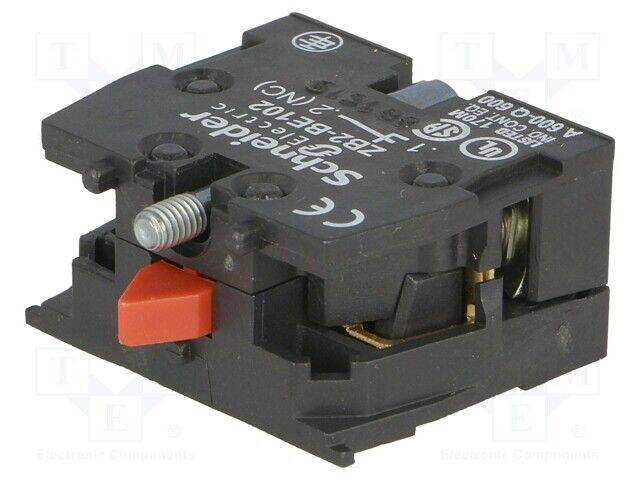 SCHNEIDER ZB2BE102 Harmony XAC, Single contact block, 1 NC | Lazada