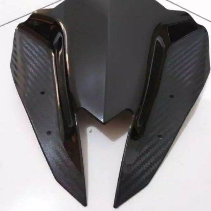 Visor windshield yamaha aerox 155 batman karbon | Lazada Indonesia