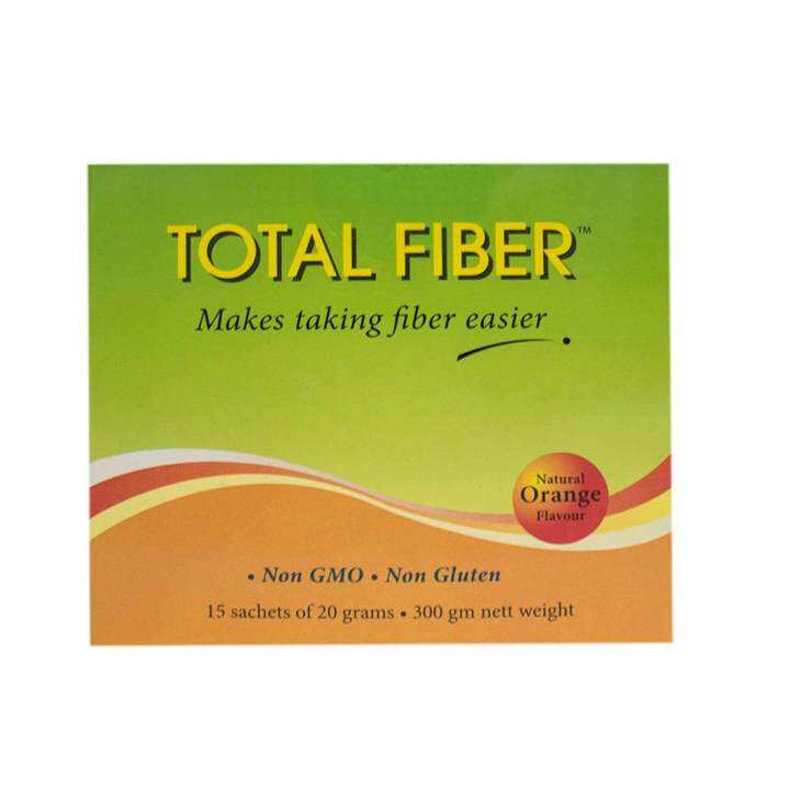 Total Fiber 15 sachets x 20g | Lazada