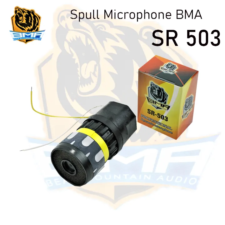 SPULL MICROPHONE BMA SR-503 / SPOL SPOOL ELEMEN MIC SR 503 | Lazada ...