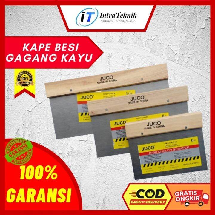 Kape Kapi Scrapper Scaper Skrap Sekrap 6 8 10" Inch JUCO Dempul Gypsum ...