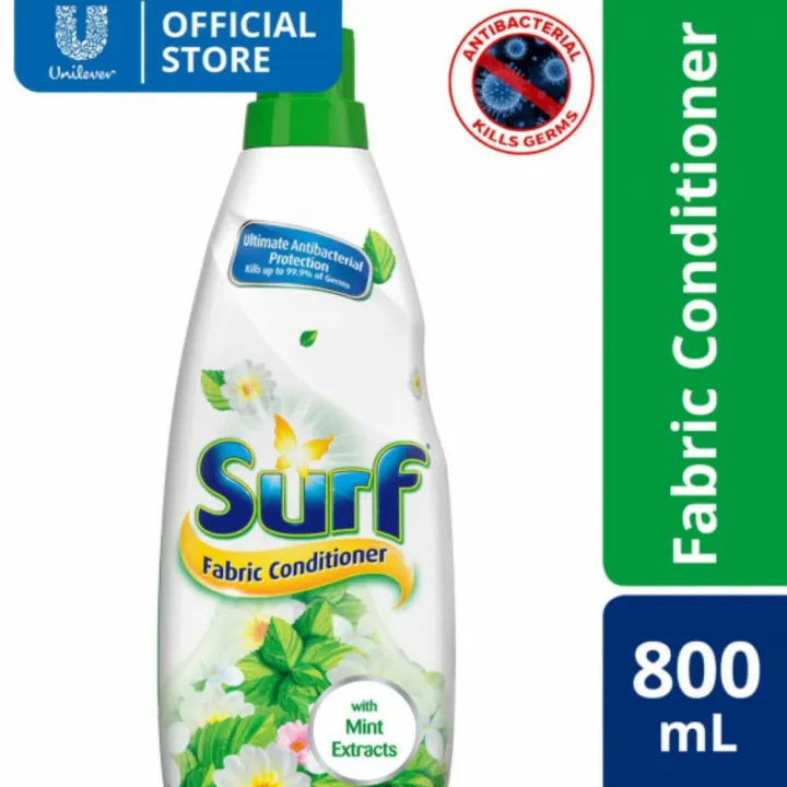 SURF FABRIC CONDITIONER ANTIBAC WITH MINT 800ML BOTTLE | Lazada PH