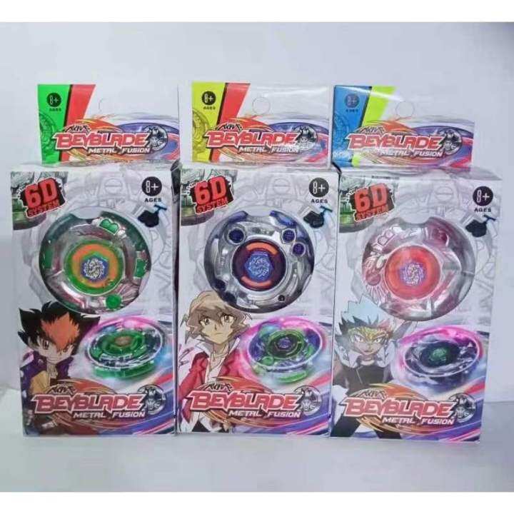 metal beyblade 6 D w/light (random color ) | Lazada PH