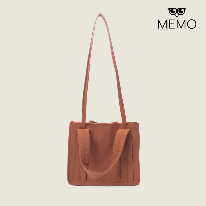 Memo Box Bag For Women (Navy Blue/Rust) | Lazada PH