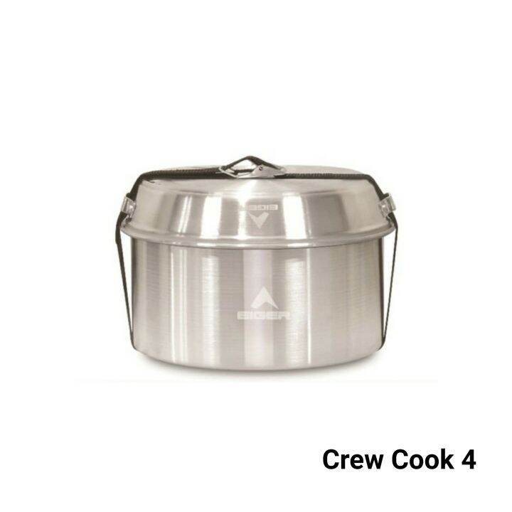 Cooking Set Eiger Original Crew Cook 4 | Lazada Indonesia