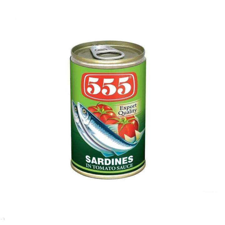 555 SARDINES IN TOMATO SAUCE 155G | Lazada PH