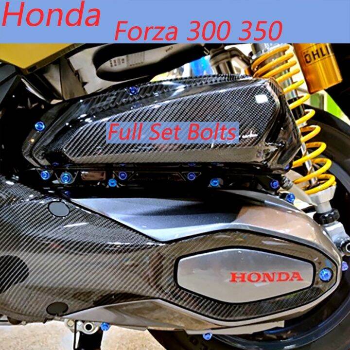 Flawless-ti Honda Forza 300 350 น็อตแคร้งเครื่อง น็อตกรองอากาศ น็อต ...