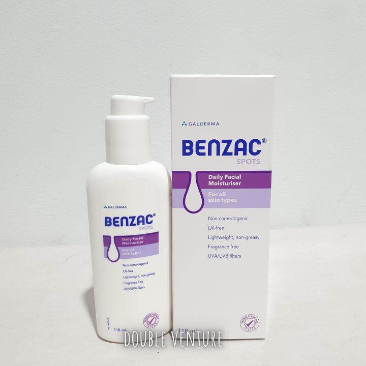 SALE Benzac Daily Facial Moisturiser 118mL | Lazada PH