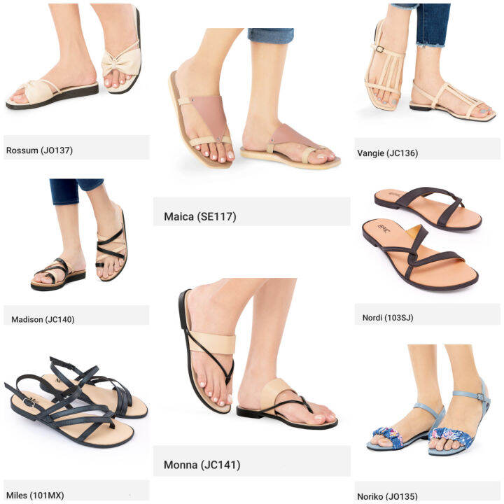 Mse Ladies Flat Sandals/Flip-Flops v.1 | Lazada PH