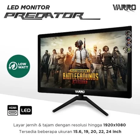 MONITOR LED VARRO 24 INCH HDMI + Vga | Lazada Indonesia