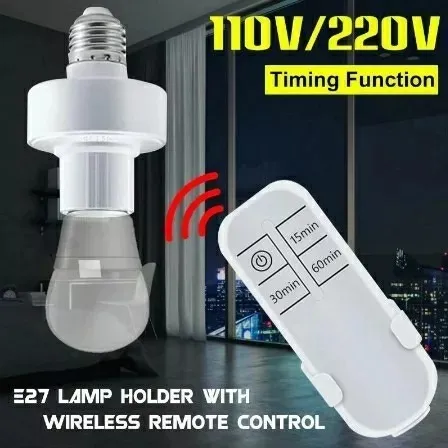 Fitting Lampu Remote Timer Otomatis Fiting Lampu Remot Timer - Fitting ...