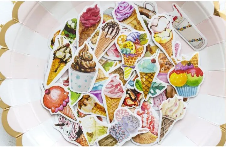 Ice Cream Mini Journaling Sticker box | Lazada PH