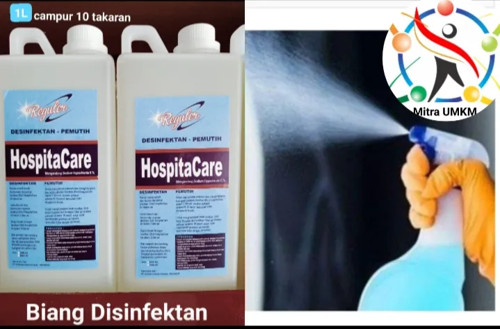 Desinfektan Cair Refill Disinfectant Spray Hospitacare Hemat takaran 1 ...