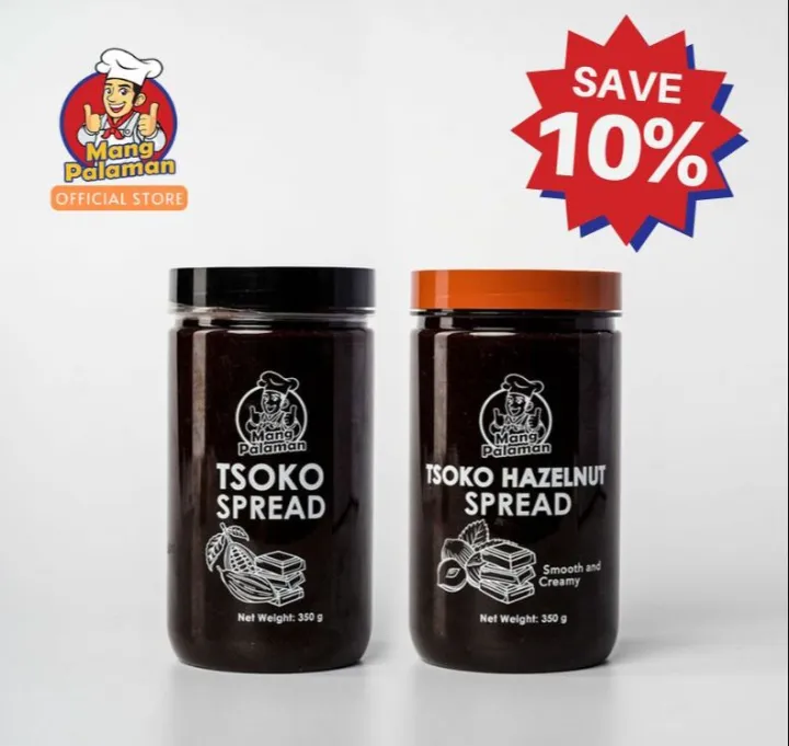 Mang Palaman Double Tsoko Bundle (Tsoko Spread Plus Tsoko Hazelnut Spread) | Lazada PH