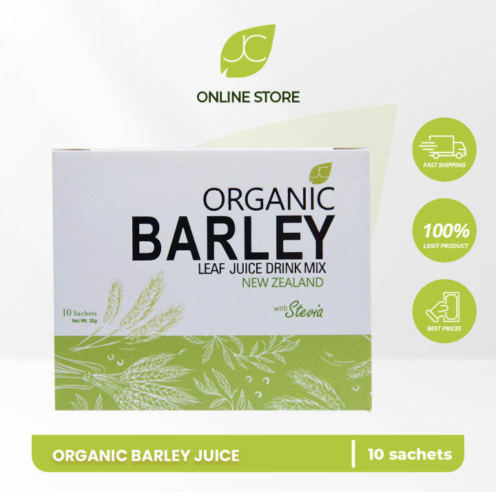 cod JC Organic Barley Juice 10 Sachets from New Zealand 100 Authentic ...