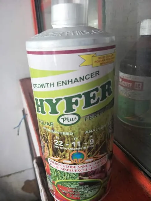HYFER GROWTH ENHANCER 1LT. (NPK: 22-11-9) (LIQUID FERTILIZER) (ABONO ...
