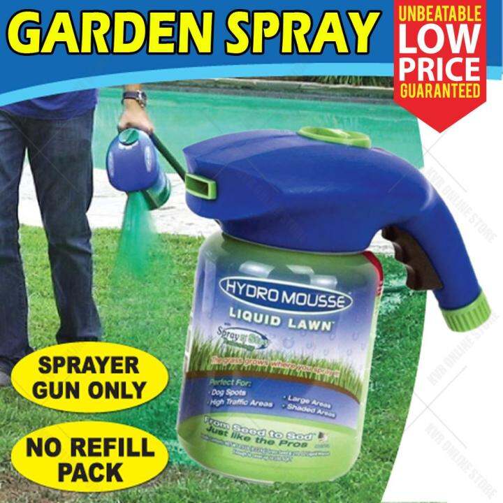 Garden Sprayer Gun Liquid Lawn Garden Growth Grass Hydro Seeding ...
