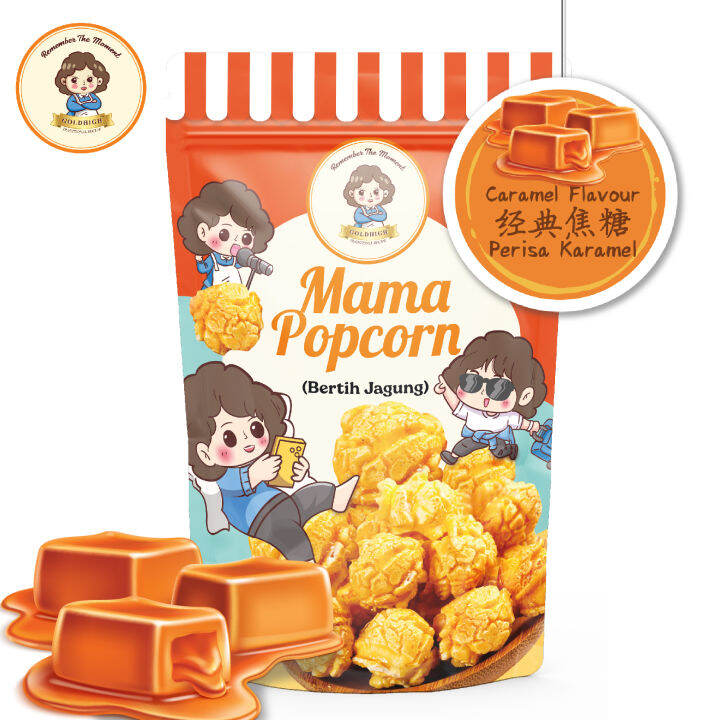 【Original HQ】Mama Premium Popcorn CARAMEL 150gram | Lazada