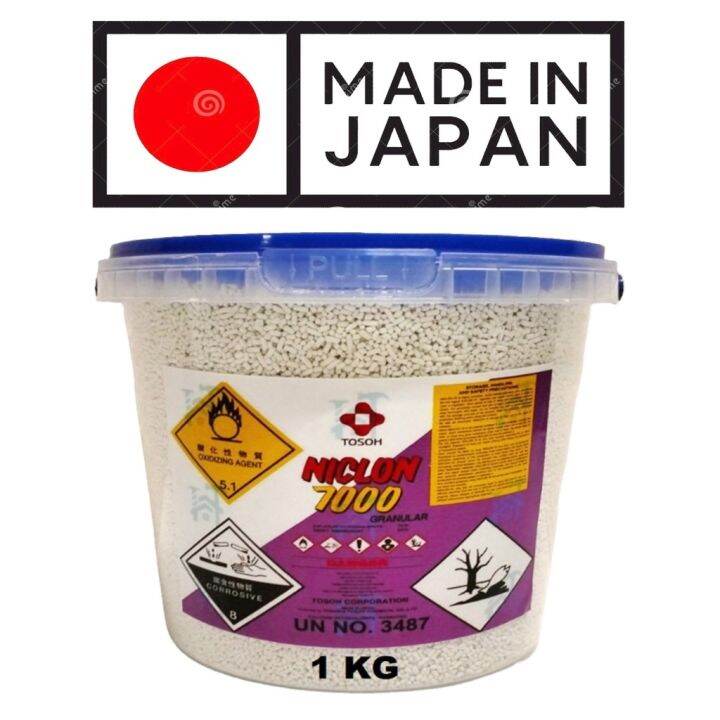 CHLORINE POWDER GRANULES ORIGINAL NICLON JAPAN PER KILO | Lazada PH