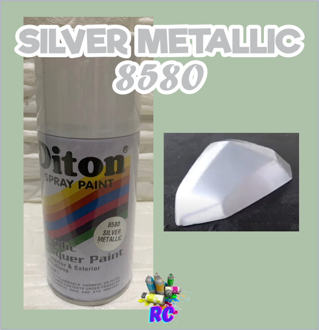Cat Pilox DITON silver Metallic 8580 300cc | Lazada Indonesia