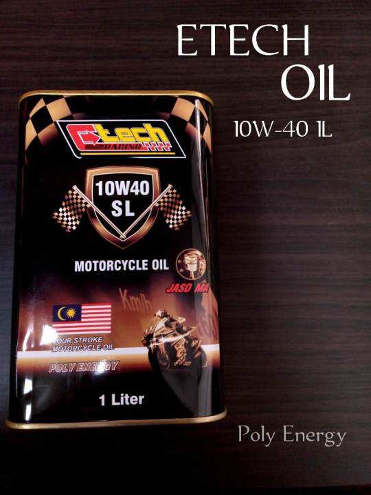 Etech Oil 10W-40 1L | Lazada PH