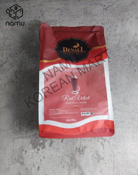 Denali Powder Frappe Signature Denali / Red Velvet Flavor / Minuman ...