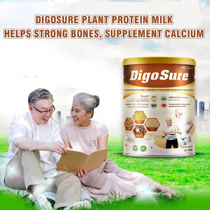 DIGOSURE NUT COLOSTRUM MILK FOR BONES AND JOINTS SUPPORT 400G | Lazada PH