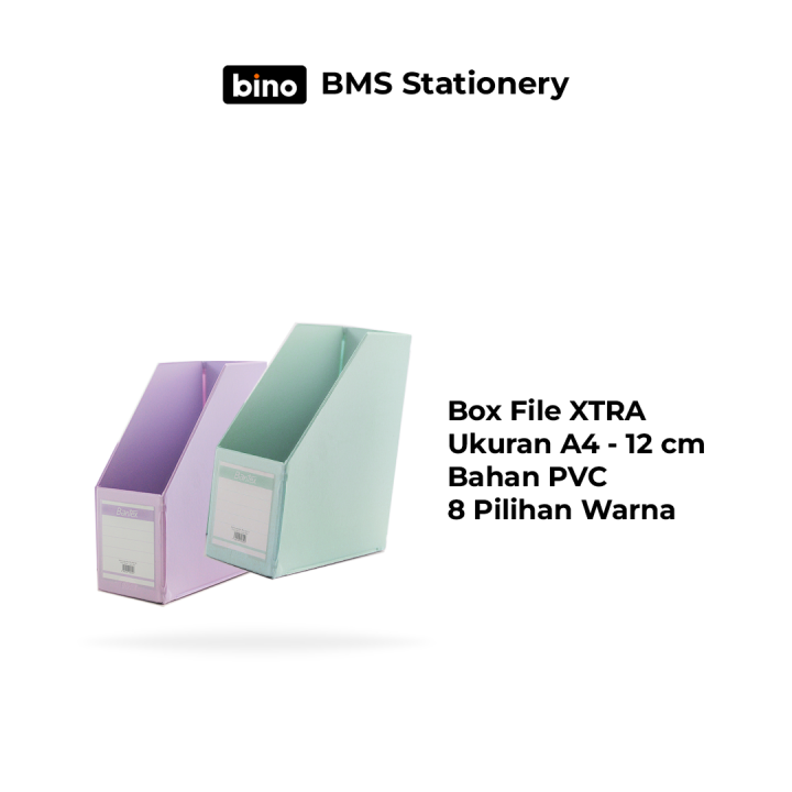 [BMS Stationery] Bantex Box File XTRA Jumbo | Magazine File | Ukuran A4 ...